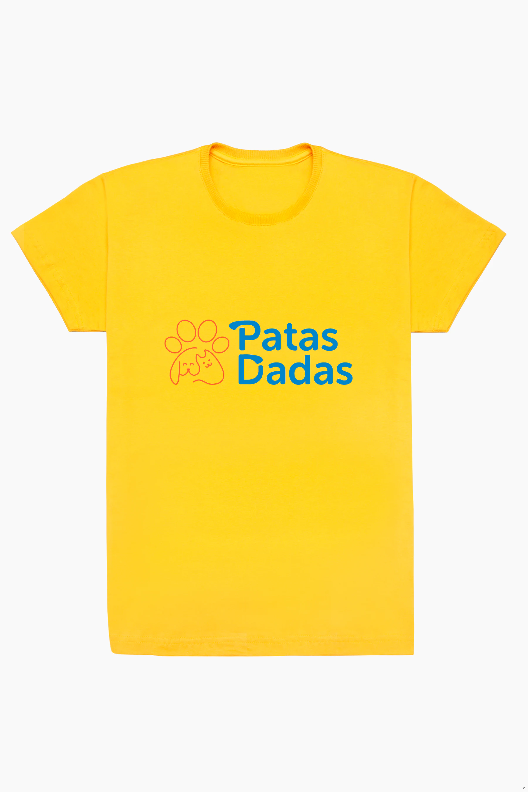 Camiseta Padas Dadas Logo Pequeno - Patas Dadas