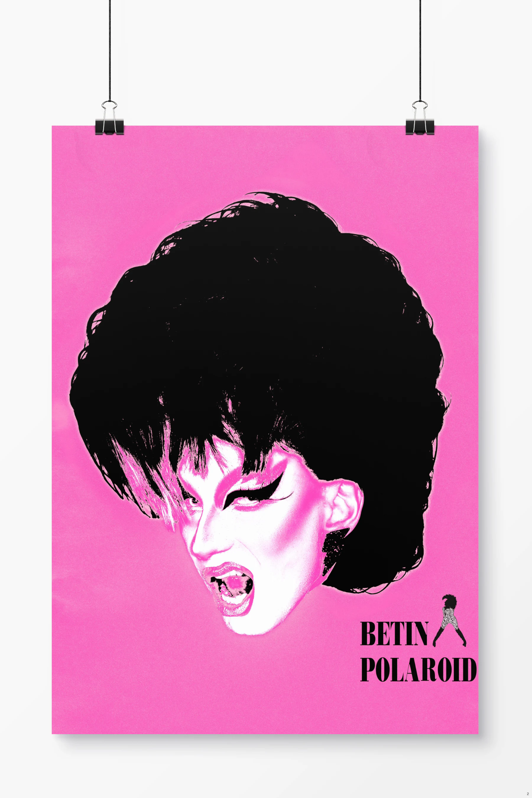 Poster Pôster Pop Art - BetinaPolaroid