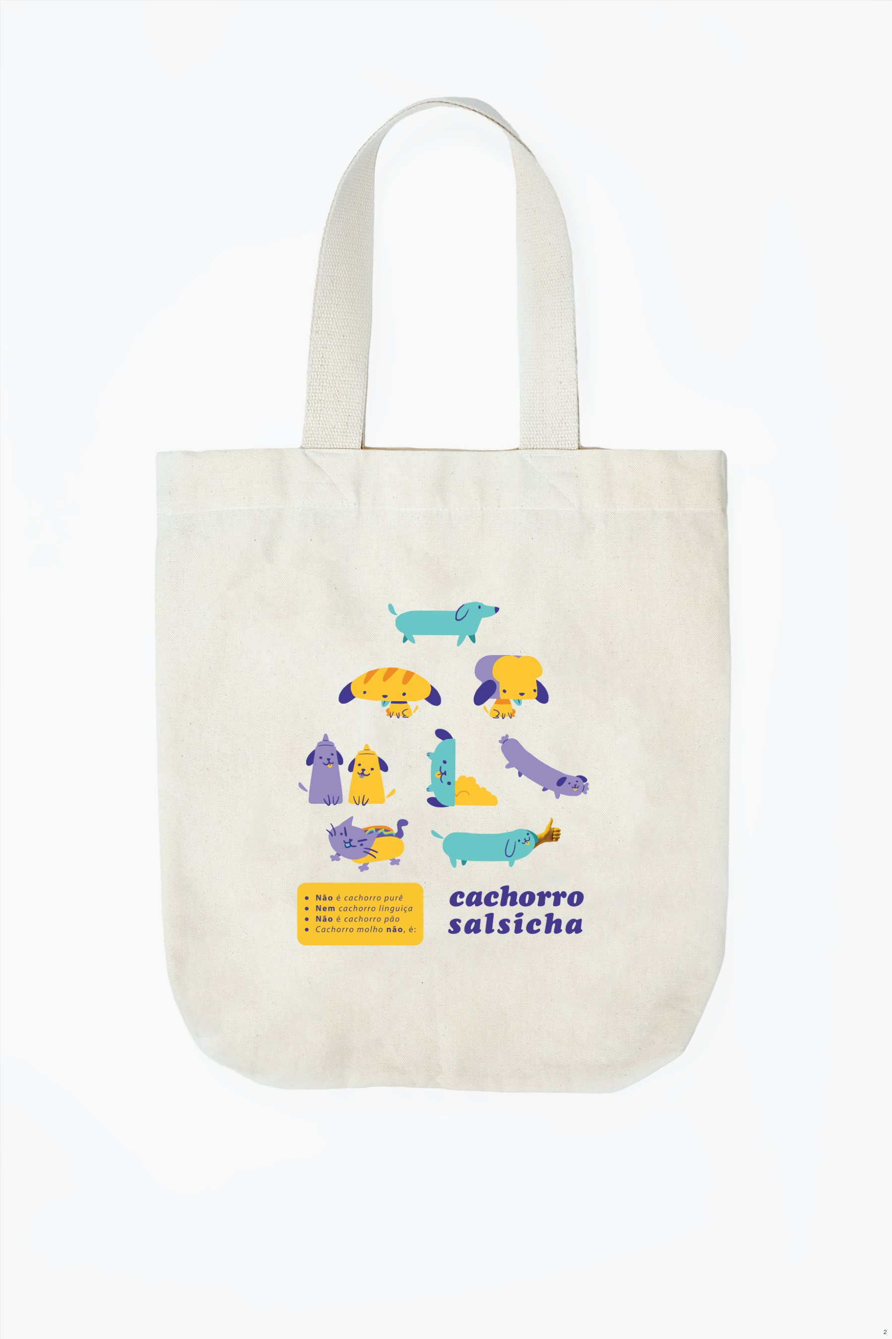 Ecobag Cachorro Salsicha - Pedro Miranda Filho