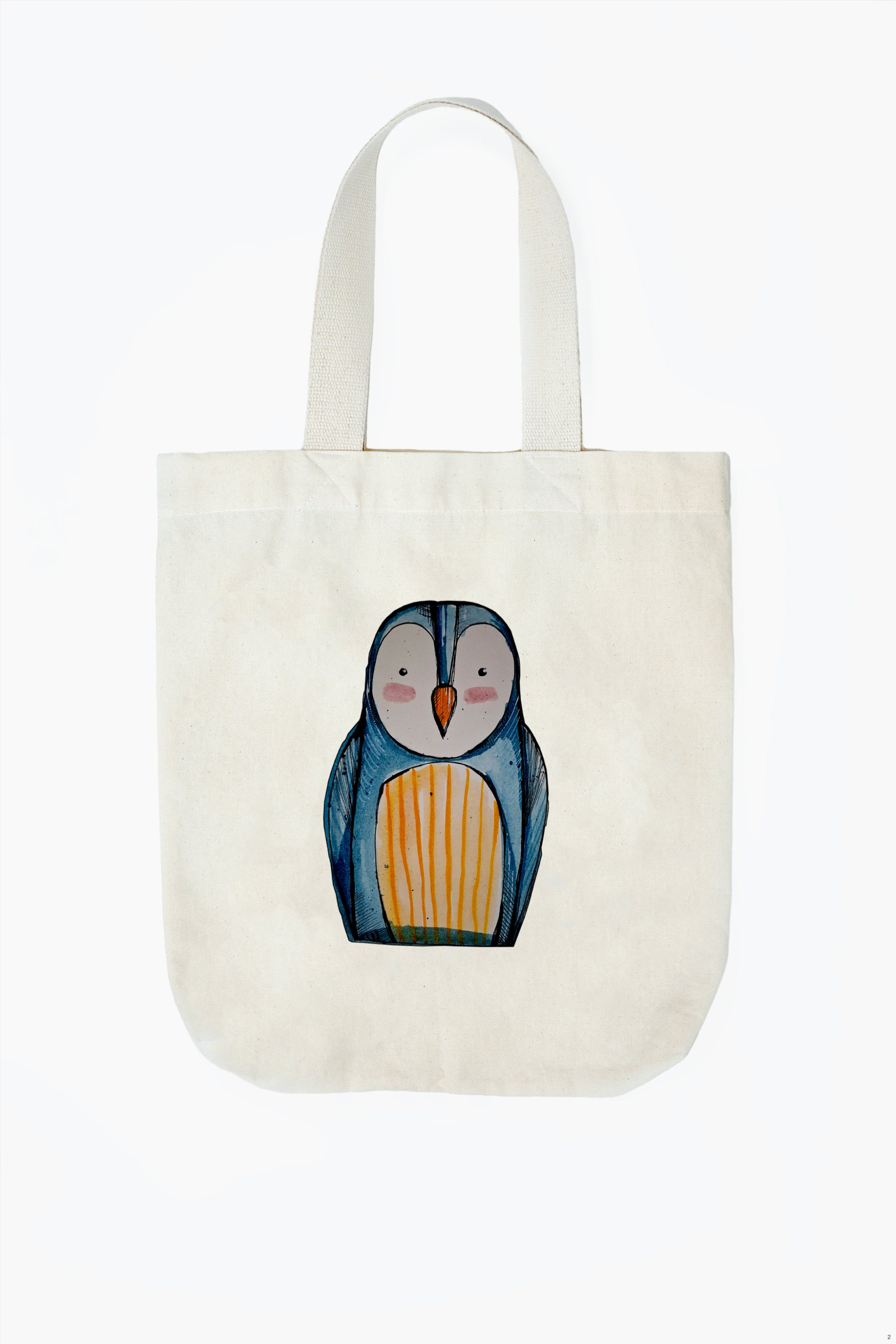 Ecobag Coruja na sacola - Pequenoteatro