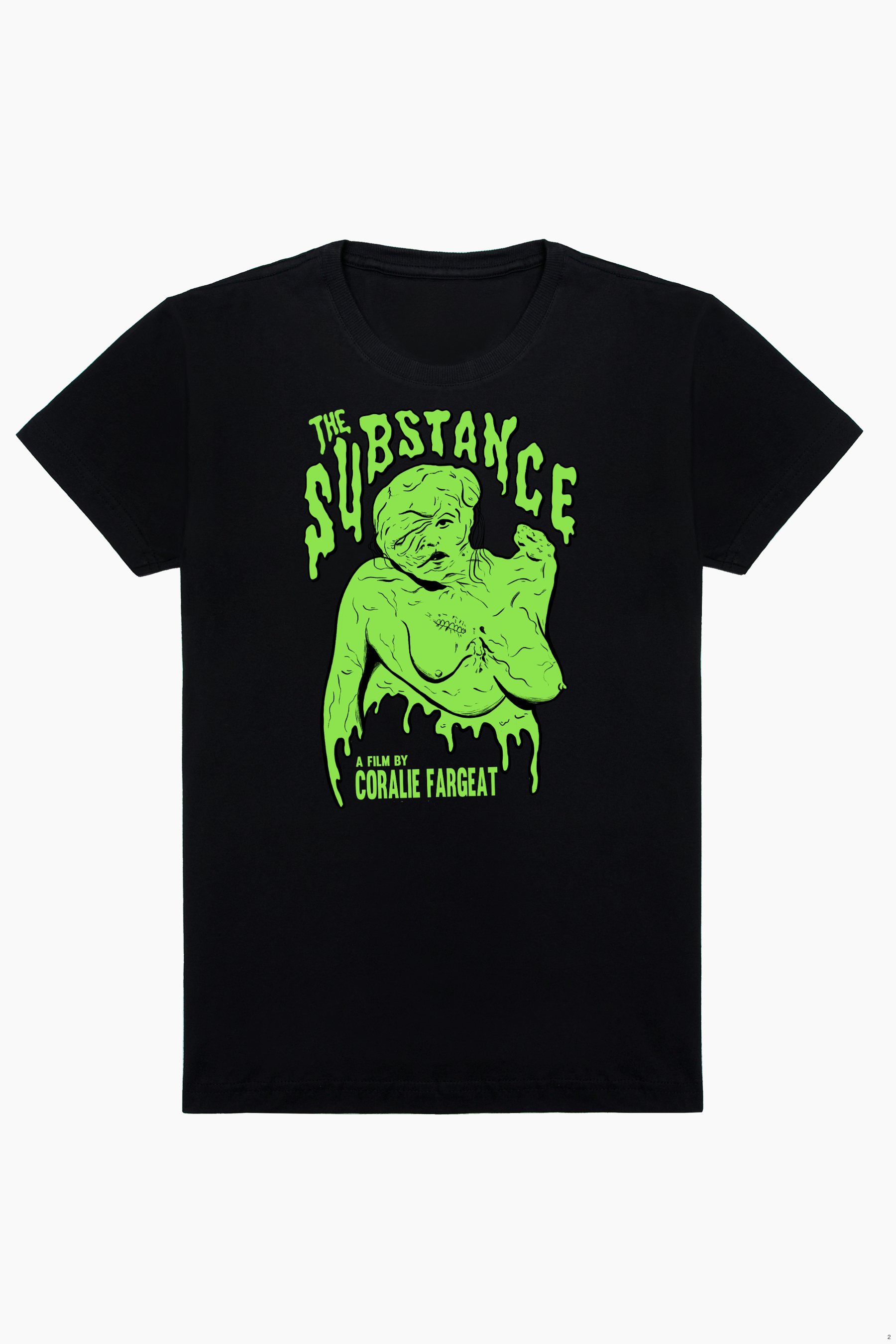 Camiseta Monstro Elisa-Sue - A Substância - Amararts + Narrativa Feminina