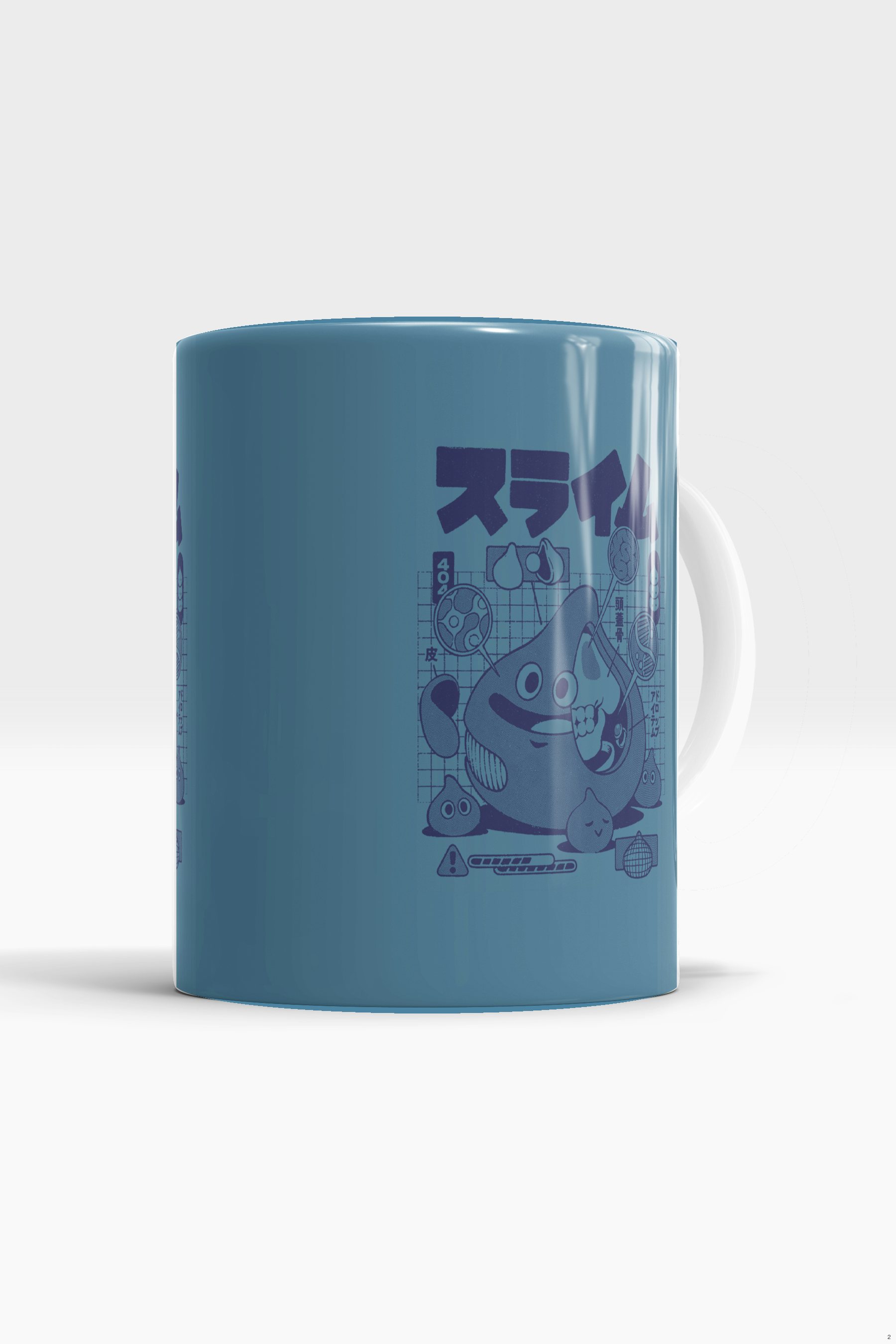 Caneca Slime Anatomy - Ilustrata