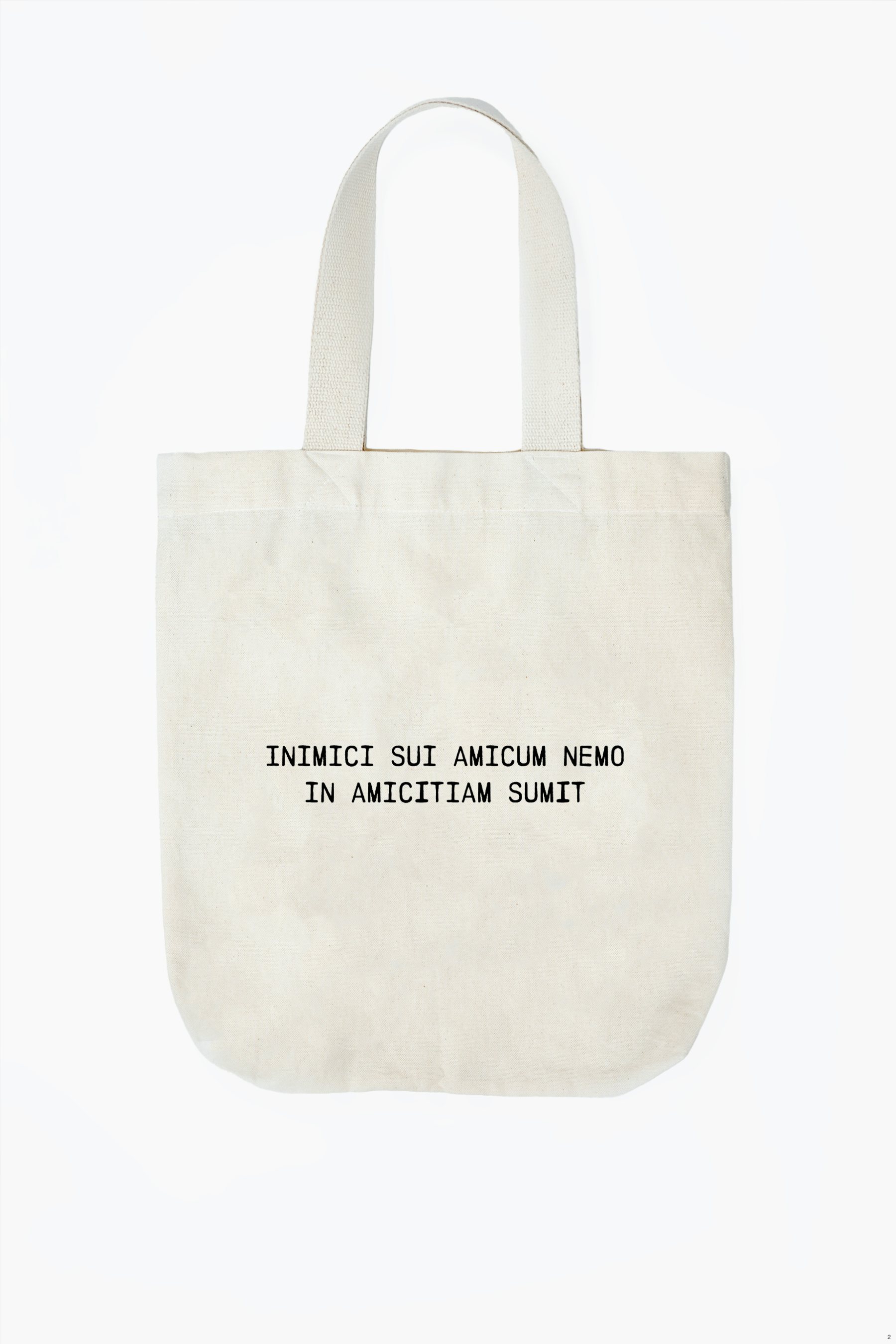 Ecobag - Inimici sui amicum nemo in amicitiam sumit - TRIAD.lab