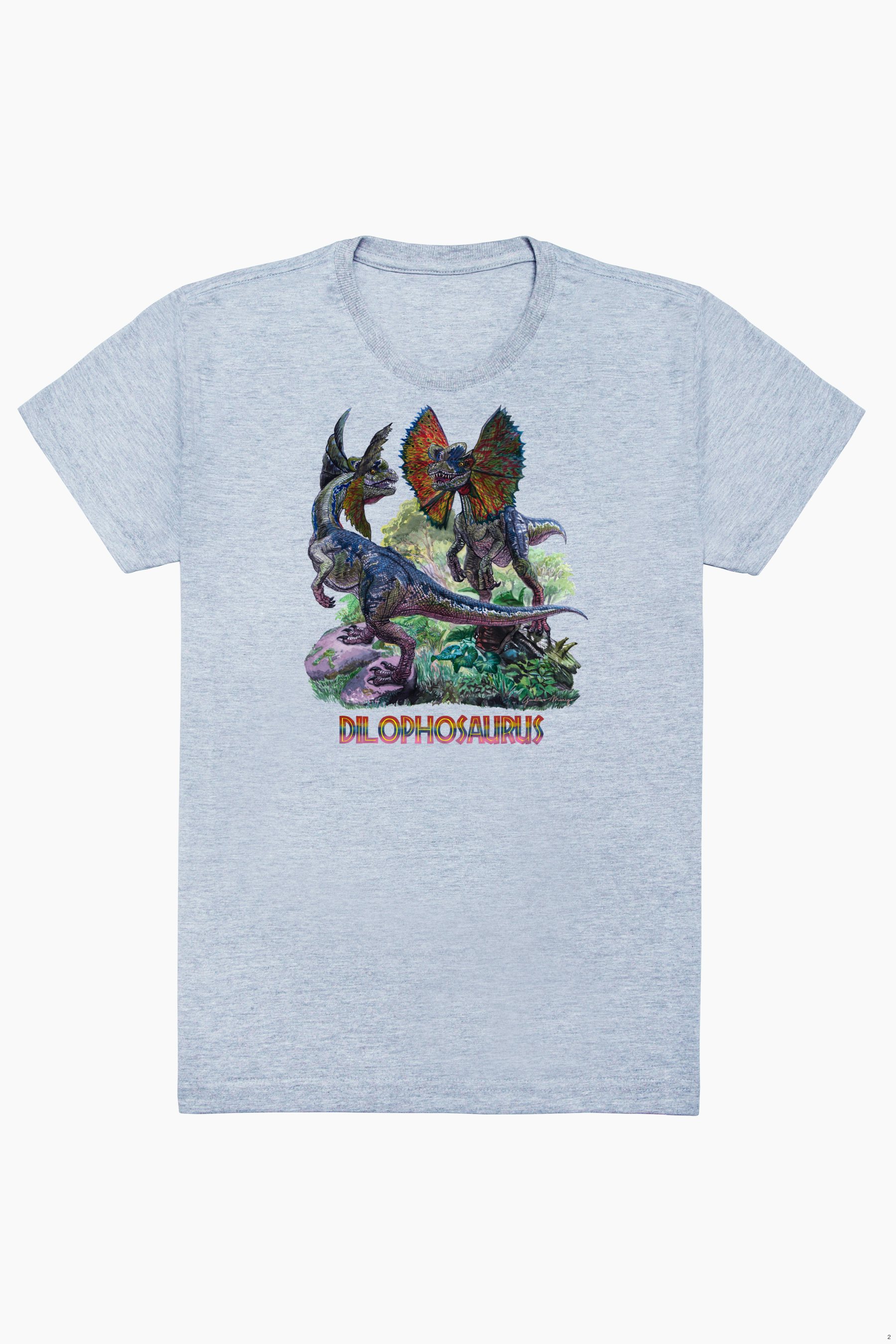Camiseta Dinosaur Dilophosaurus - Gustavo Marigo Art