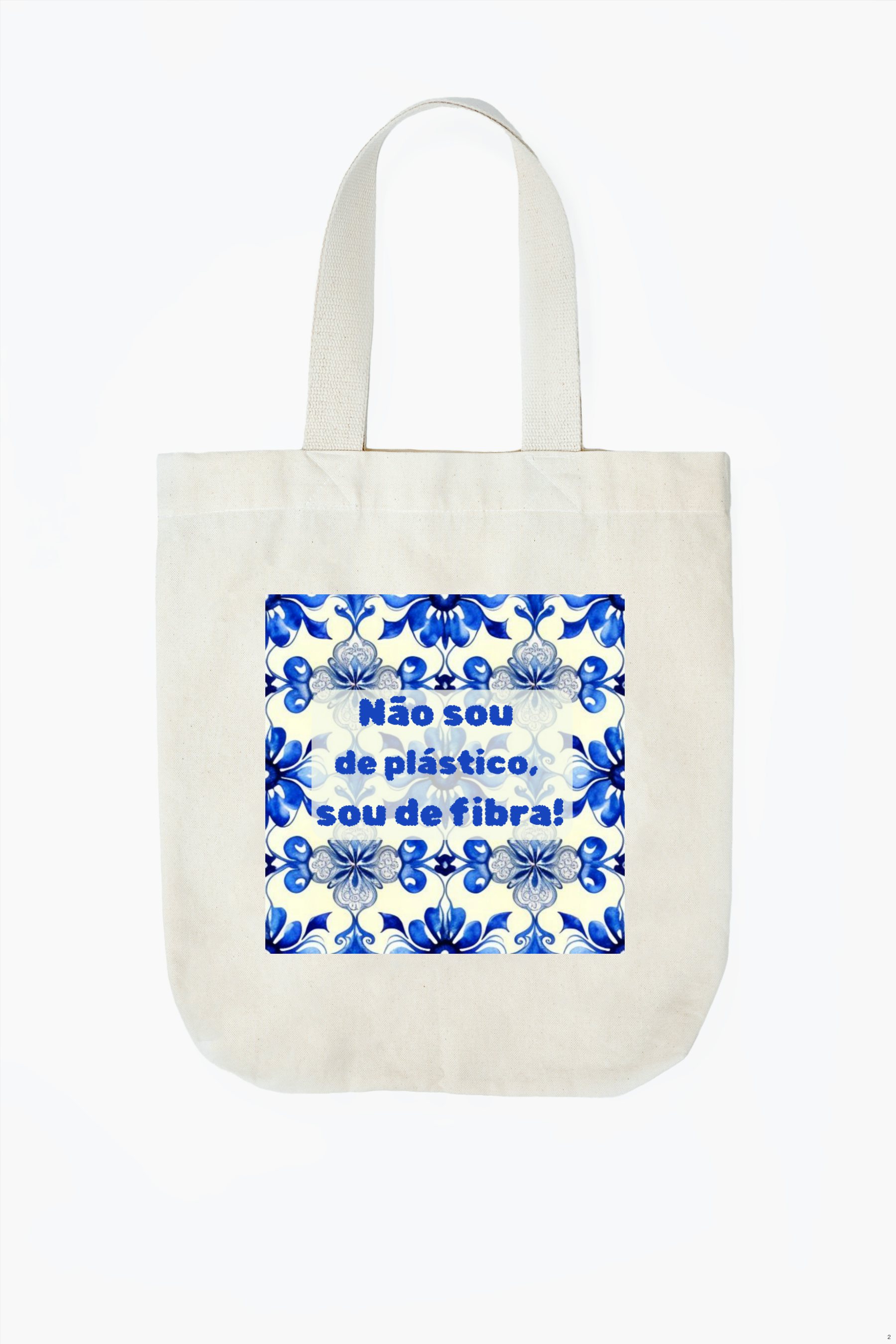 Ecobag Leve essa ideia para casa não sou de plástico, sou de fibra. - @reikiama