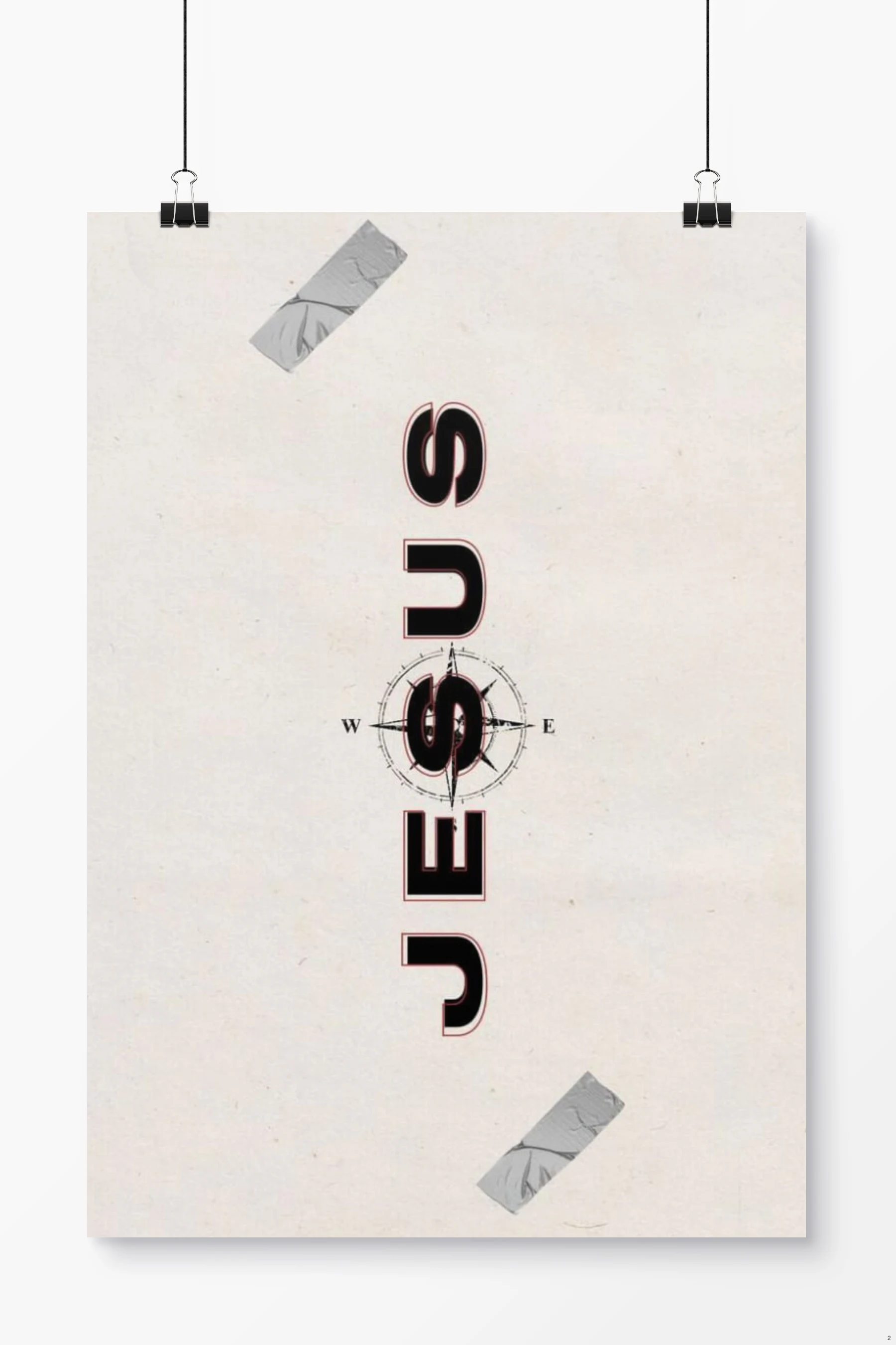 Poster JESUS - El Shaddai