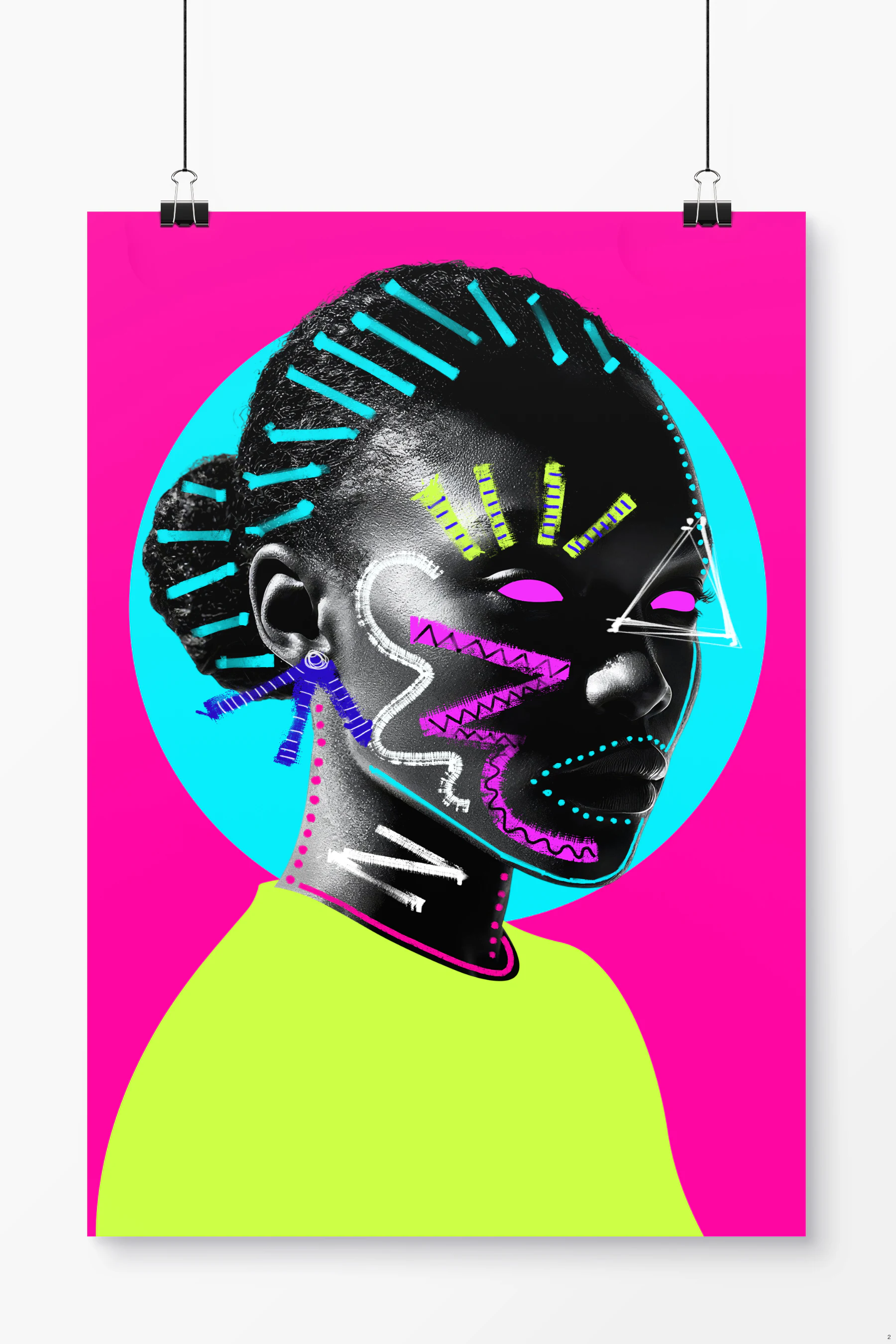 Poster - Potência Negra | Zec - TRIAD.lab