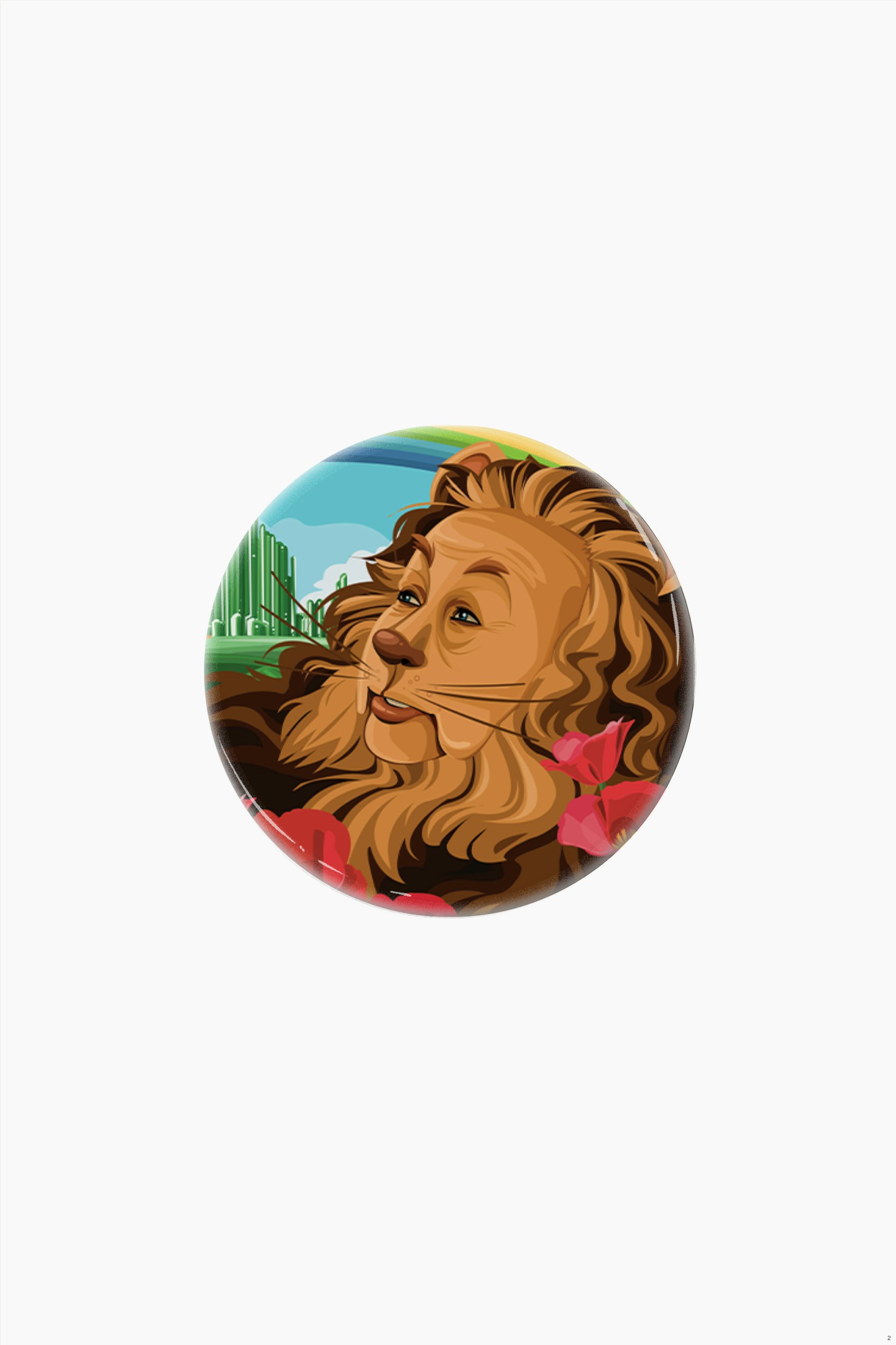 Kit de Imãs - The Wizard of Oz: Cowardly Lion - TRIAD.lab