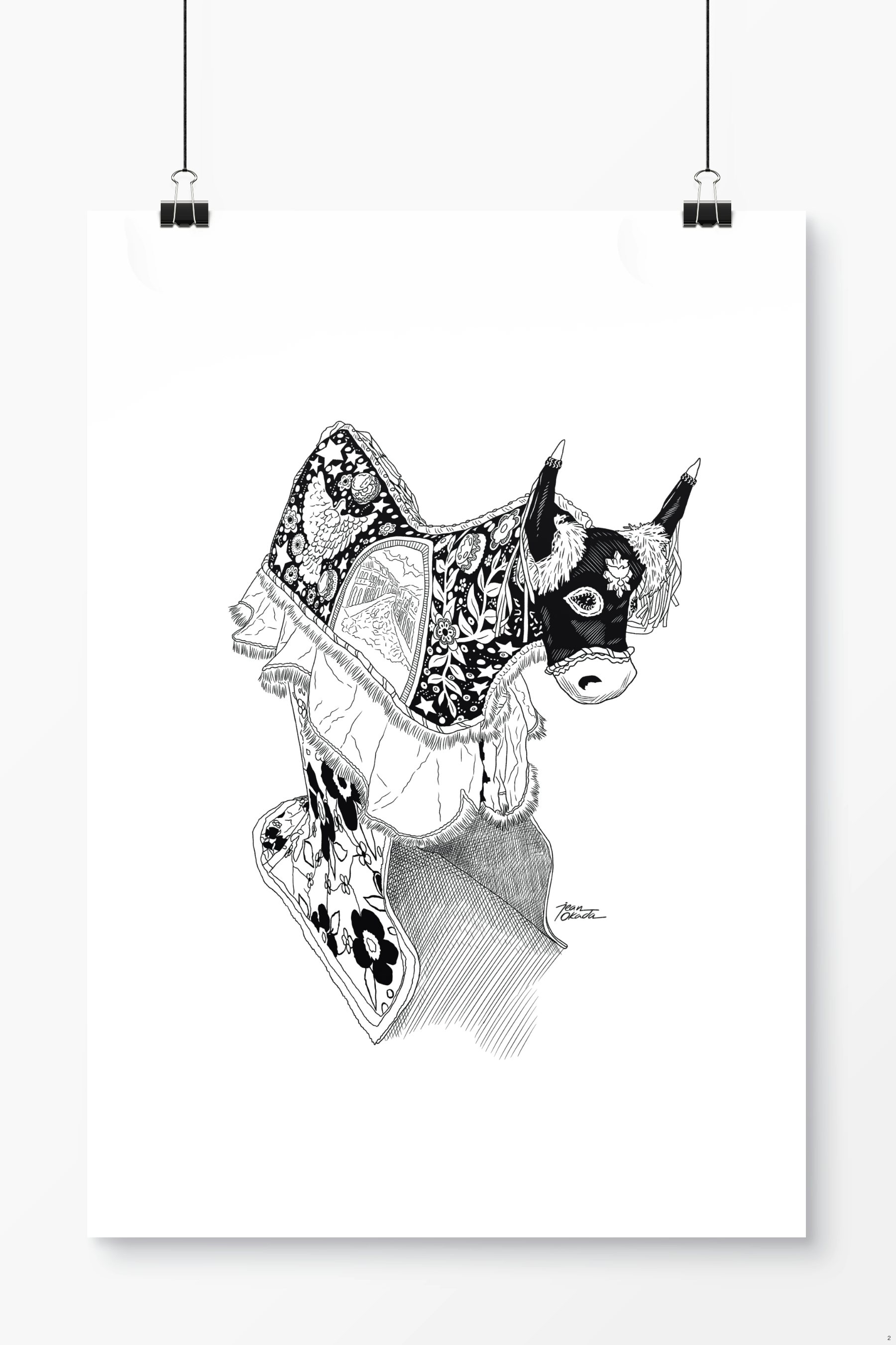 Poster Bumba Meu Boi - Jean Okada Arts