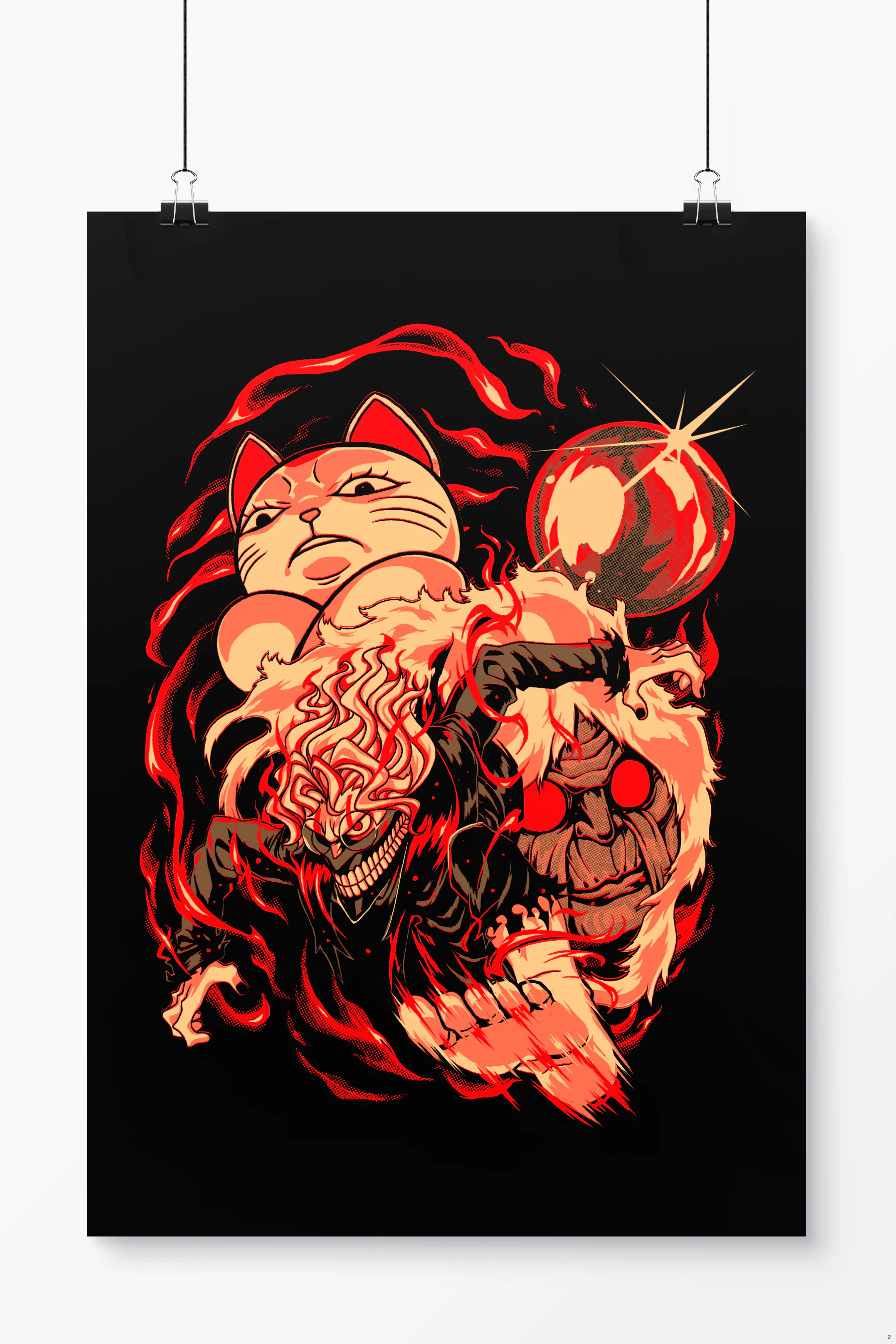 Poster Cursed Speed - Estúdio Horta