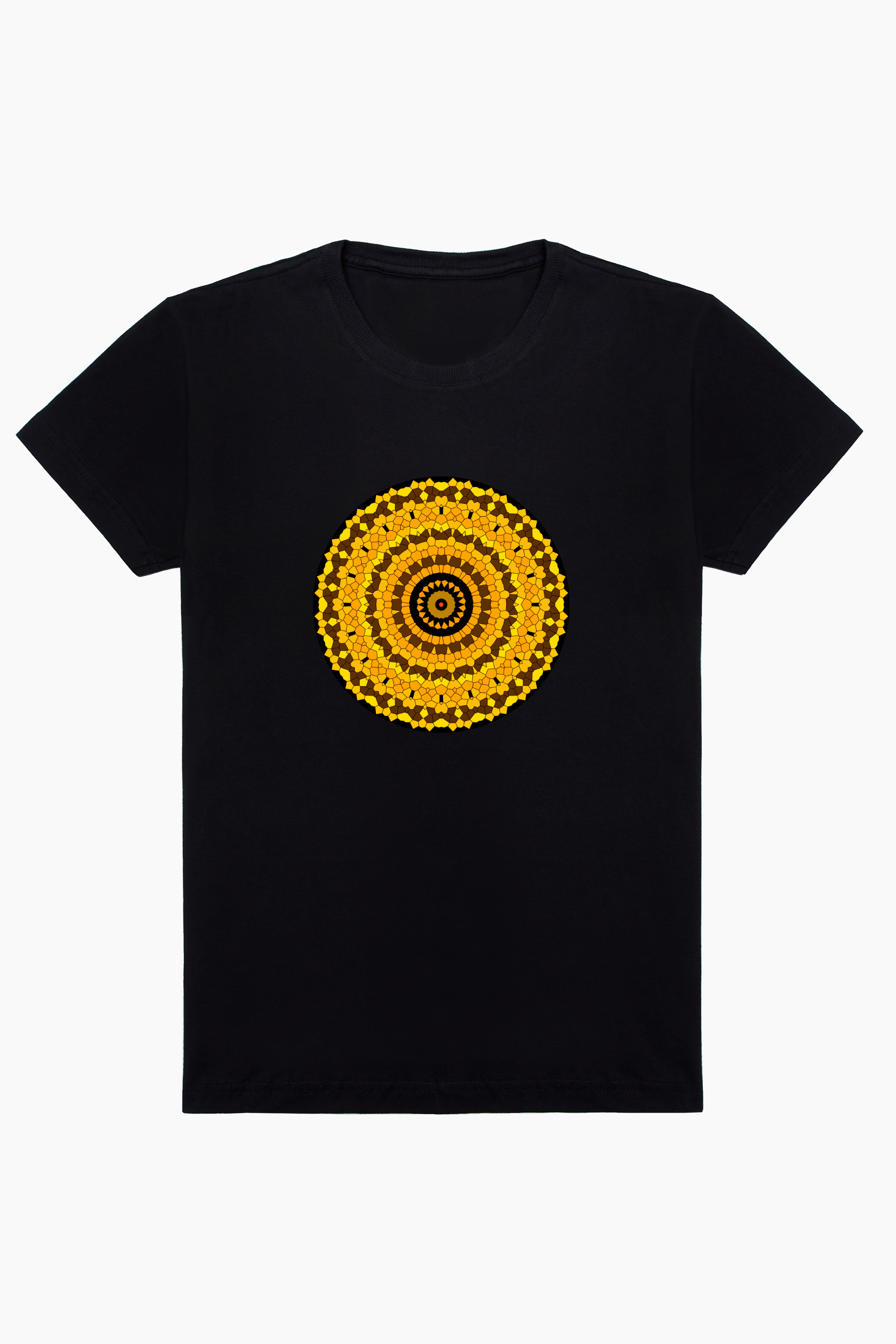 Camiseta Mandala Energia Zen 18 - Aurora Violeta