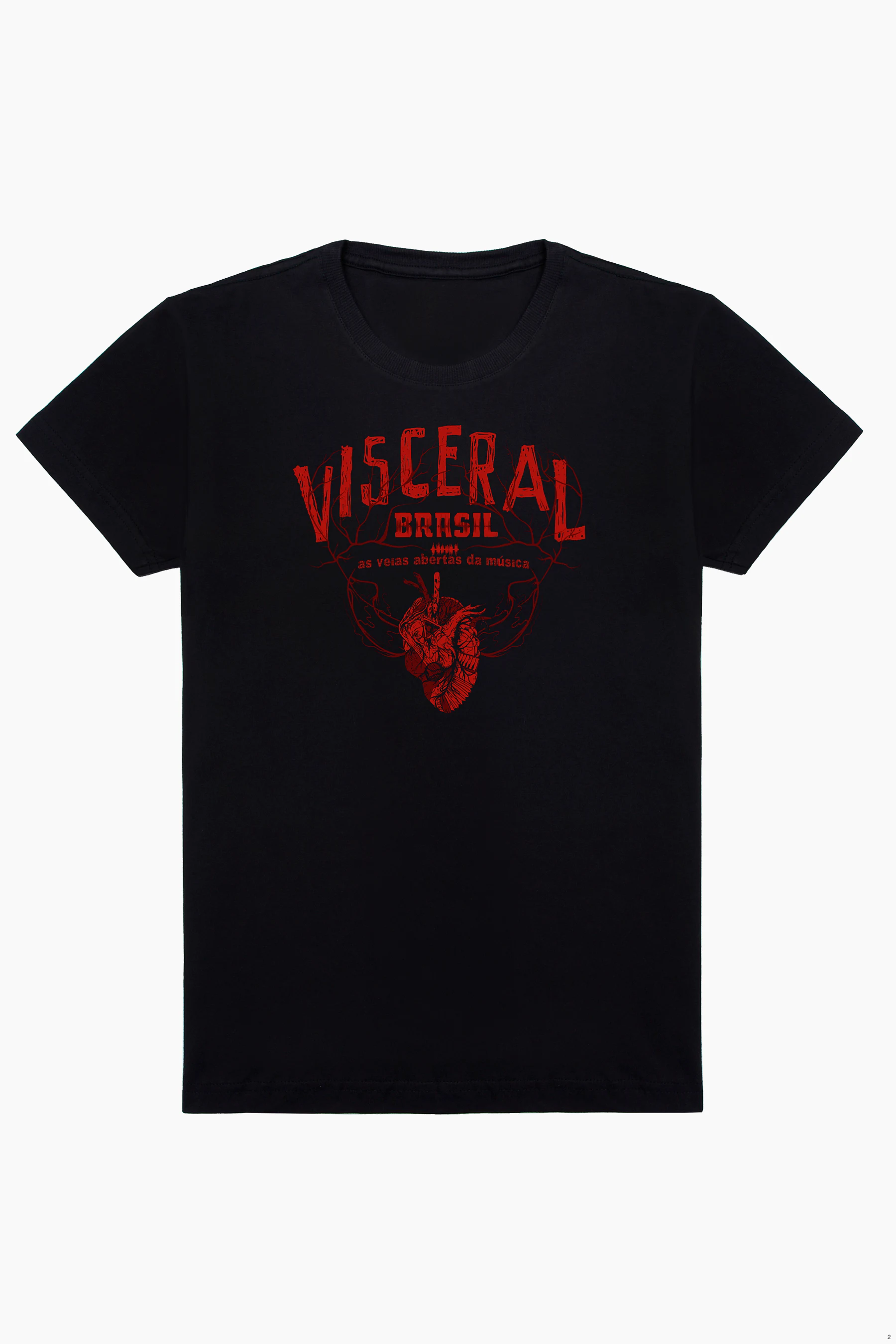 Camiseta Visceral Brasil - As Veias Abertas da Música - Plural Filmes