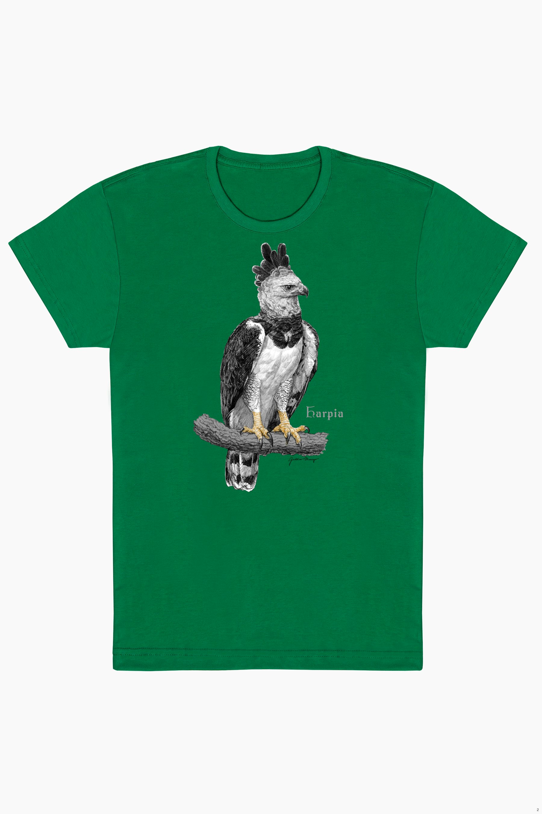 Camiseta Camiseta da Harpia, Gavião Real. - Gustavo Marigo Art